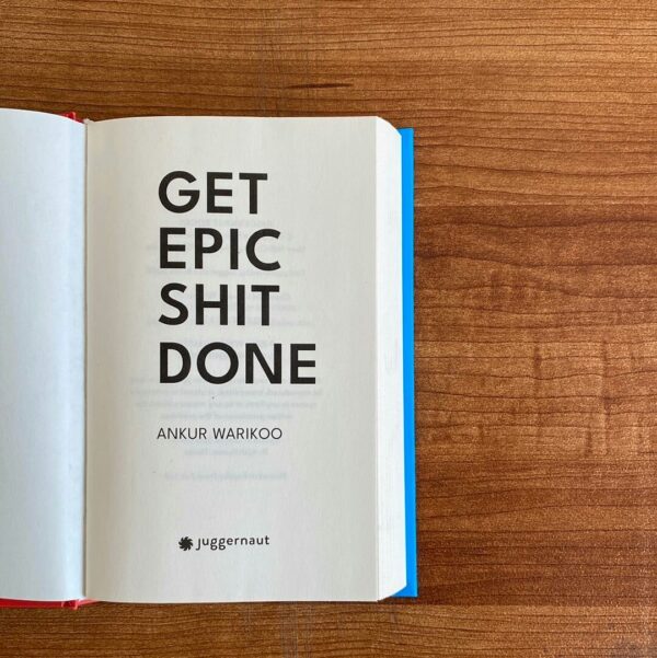 Get Epic Shit Done Book: A Perfect Guide to Productivity and Success
